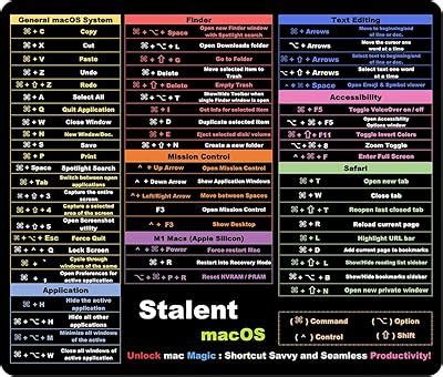 Excel Shortcut Keys Mouse Pad Extended Large XXL Cheat Sheet Gaming Mousepad PC Office