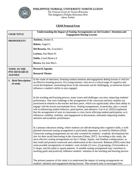 Cbar Acs 1 Pdf Classroom Methodology