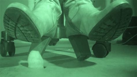 Tiny C Has An Ejaculation Under Her Huge Knee High Leather Boots