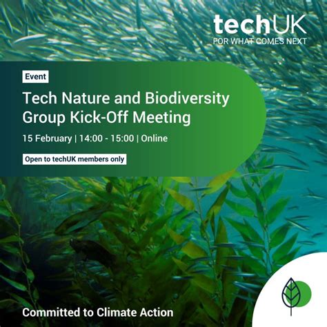 Techuk On Linkedin Techclimateaction Sustainability Biodiversity