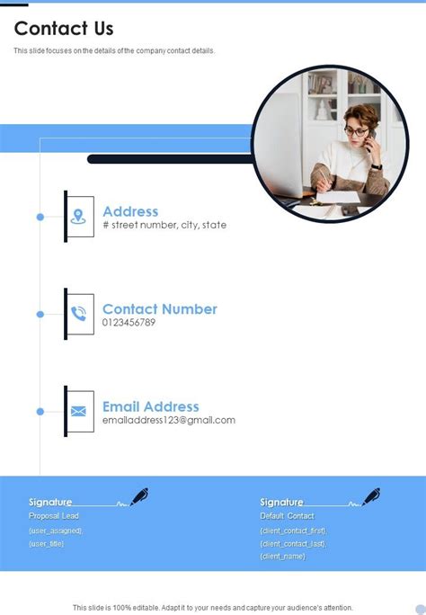 Contact Us Proposal For Data Analysis In Research Project One Pager Sample