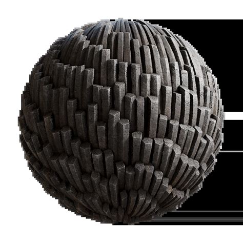 Basalt Columns PBR Texture