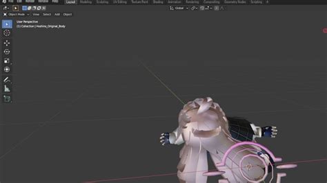 Had Part Of The Model Clipped Off Whenever I Move What Is Happening Rblenderhelp