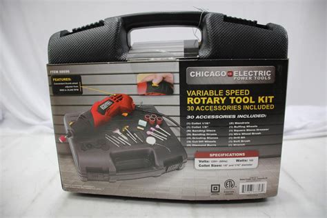 Variable Speed Rotary Tool Kit Property Room