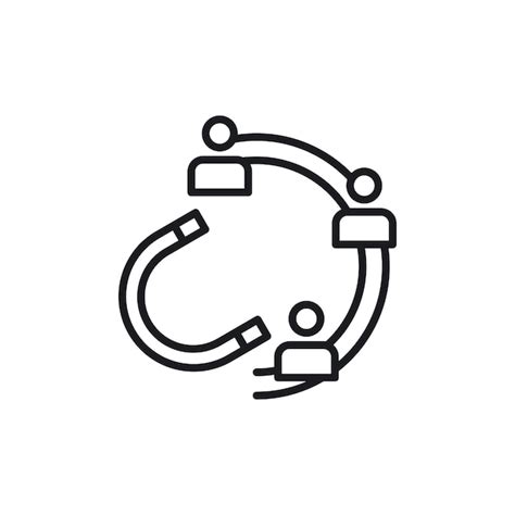 Premium Vector Lead Generation Icon Symbol On White Background