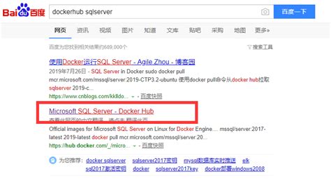 Docker 安装Sqlserver Merray 博客园