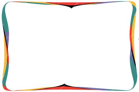 Modern Twist On Classic Floral Frames With Patterns Premium Ai