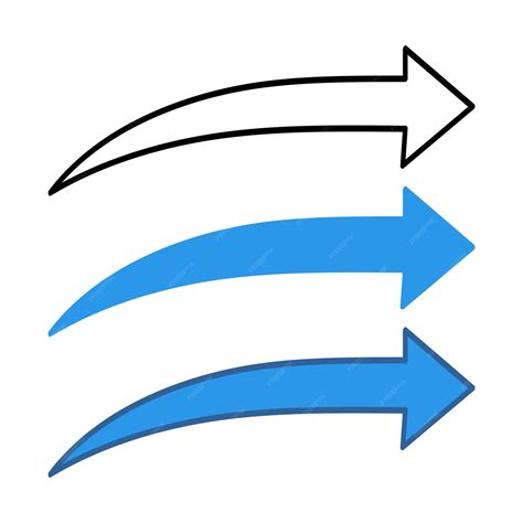 Free Vector Right Arrow Multiple Styles Set