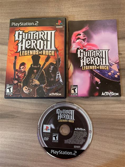 Sony Playstation 2 Ps2 Guitar Hero Iii Legends Of Rock Pixel