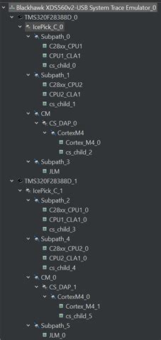 TMS F D Debugging A Two Processor Board Where Program Is In Flash C