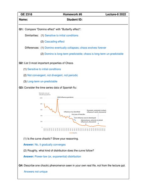 HW Soln Homework GE Homework Lecture Name Babe ID Q Compare Studocu