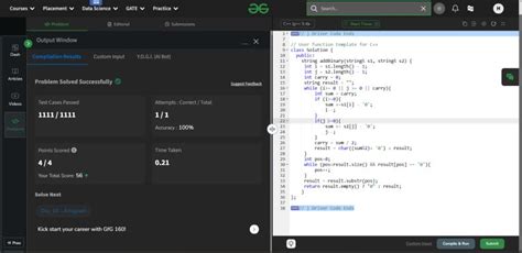 Gfg160 Geekstreak2025 Gfg160days Gfg160dayschallenge Geeksforgeeks Problemsolving Dsa