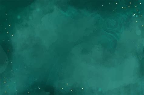 Free Watercolor Emerald Background