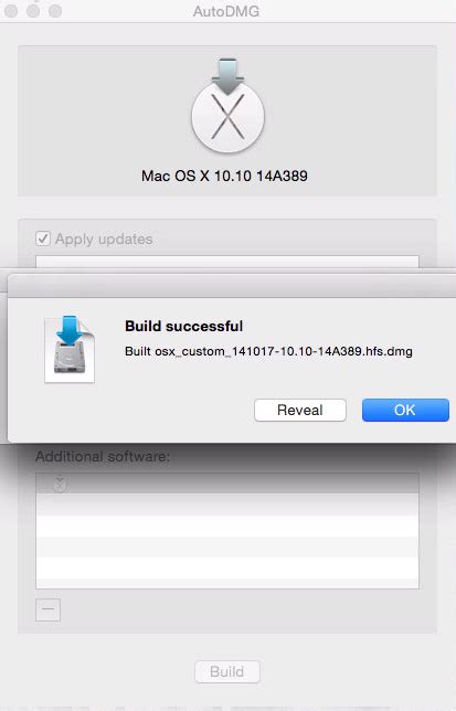 Create Clean Osx 1010 Yosemite Image Using Autodmg