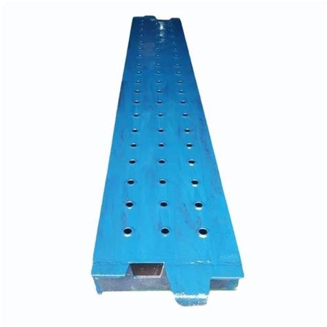 Blue Mild Steel Slotted Scaffolding Walkway Plank At ₹ 73 Kg In New Delhi