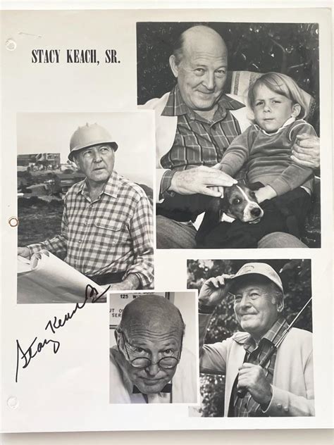 Stacy Keach Sr Signed Photo Collage
