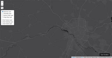 React Esri Leaflet V2 Forked Codesandbox