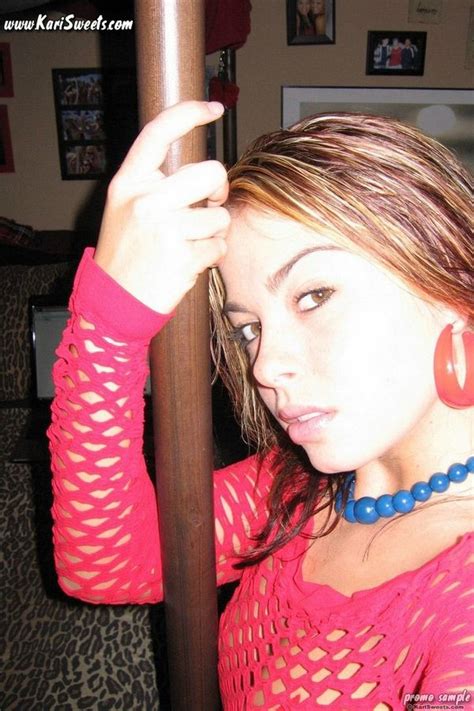 Naughty Kari Sweets Topless With Star Nipple Stickers Porn Pictures