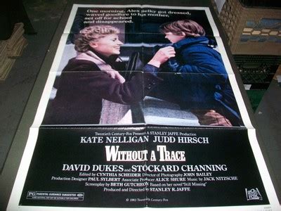 1983 Without A Trace Movie Poster Hirsch Mw 1169 Ebay