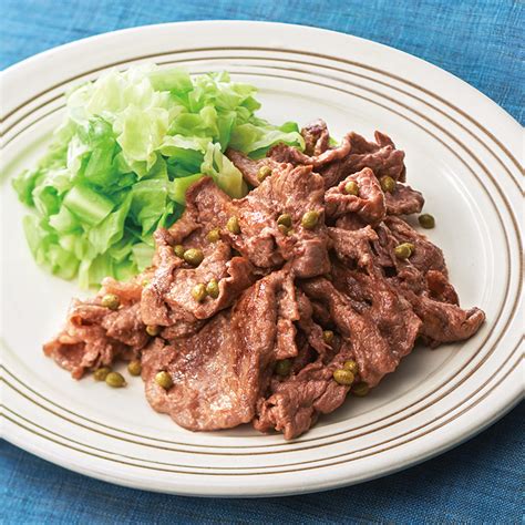 実山椒たっぷり牛肉ソテー｜だいどこログ 生協パルシステムのレシピサイト