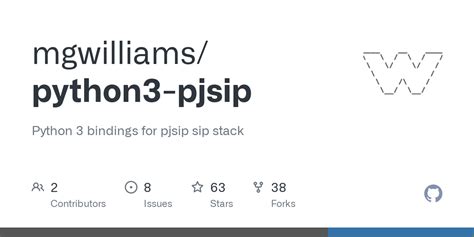 github mgwilliams python3 pjsip python 3 bindings for pjsip sip stack