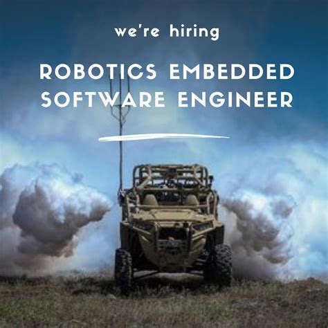 Ara On Linkedin Calling All Robotics Embedded Software Engineers Are