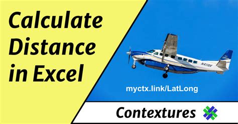 Excel Functions How To Calculate Distance In Excel With