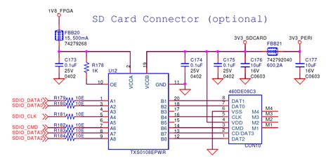 Txs0108e Sd Card Interface Issue With Txs0108epwr Level Translator Logic Forum Logic Ti