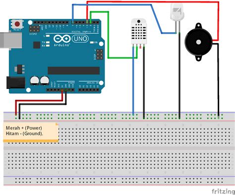 membahas modul sensor dht22 dan contoh penggunannya haebot