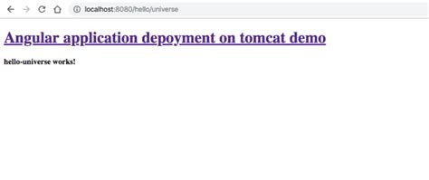 Deploying Angular Application On Tomcat Server Fixing Deep Linking Issue