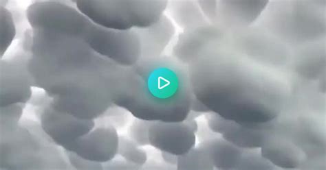 Mammatus Clouds Bubble Storm Clouds In Argentina Album On Imgur
