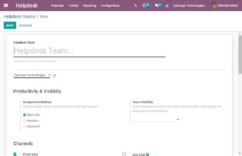 How To Configure Helpdesk Teams In The Odoo 14 Helpdesk Module