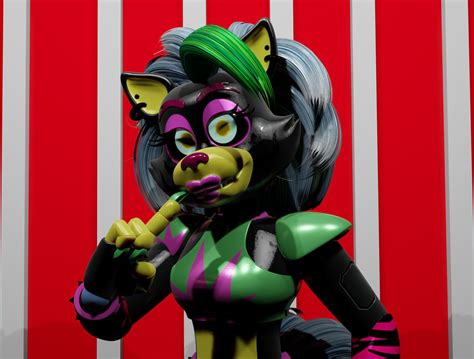 Blenderfnaf Negative Roxanne Wolf By Anonymous9910 On Deviantart