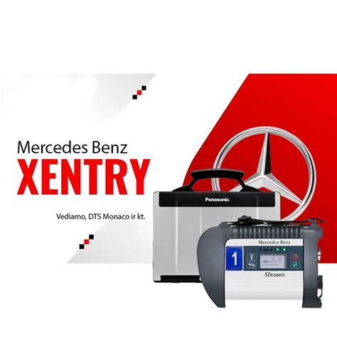 Mercedes Benz Diagnostikai Paruoštas Panasonic Kompiuteris Su C4 Doip Autodiagus Lt