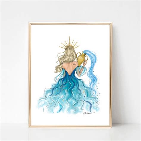 Zodiac Aquarius Woman 60 Photos