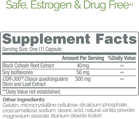 Estroven Ingredients