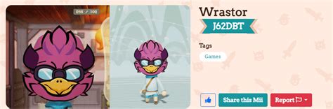 Does Anyone Have These Roa Miis The Code Attached To Them Doesnt Work Anymore R Miitopia