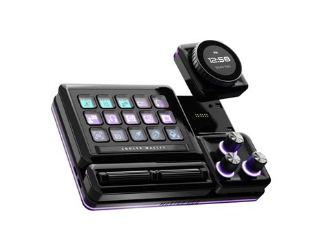 Masterhub Encoder Dial W Ips Display Module Scene Switching Volume