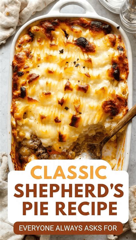 Best Classic Shepherds Pie Recipe 🧀 Shepard Pie Ground Beef With