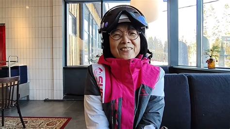 우랄산맥에서 스키타는 한국인 부부 Youtube