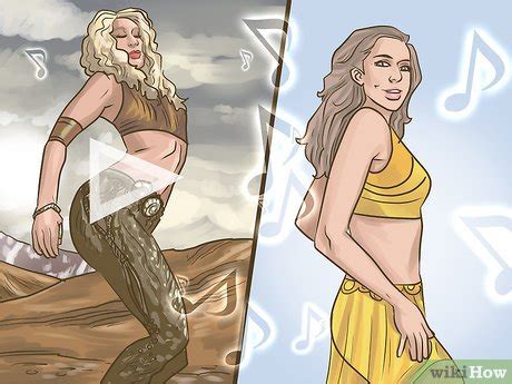 How To Bellydance Like Shakira Steps With Pictures Wikihow