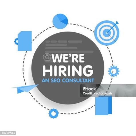 우리는 Seo 컨설턴트 분석가를 고용 메가 폰 개념 벡터 일러스트입니다 배너 템플릿 광고 직원 검색 작업 사이트 프로모터 채용 검색에 대한 스톡 벡터 아트 및 기타 이미지