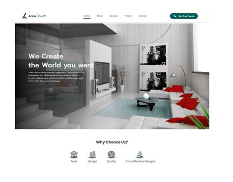 Website UI Design Behance