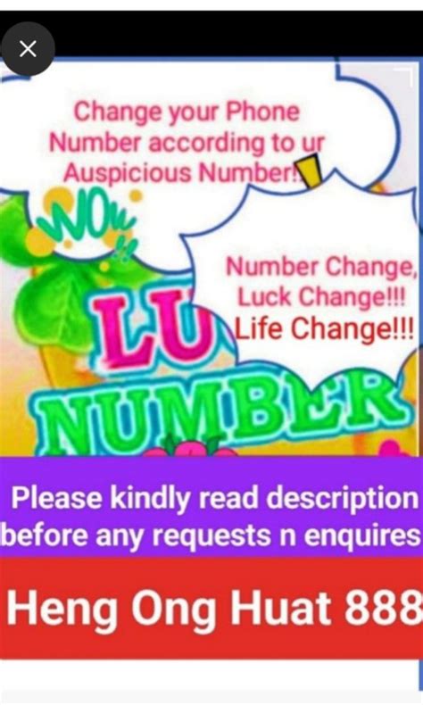 Pick Your Auspicious Phone Mobile Golden Number Singtel M1 Starhub From More Than 15 Telcos