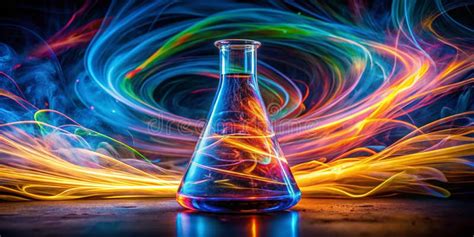 Chemical Transformation Long Exposure Stock Illustrations 10 Chemical