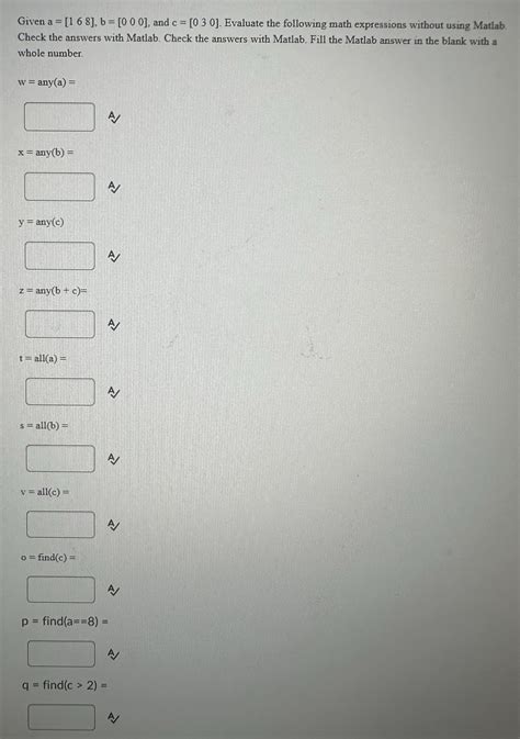 Solved Use Matlab Function Aswell Please Given