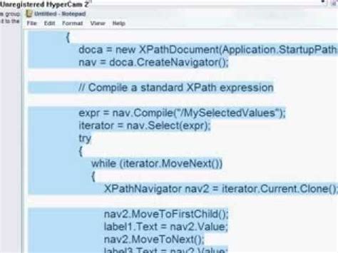 C Xml Database Read And Write YouTube