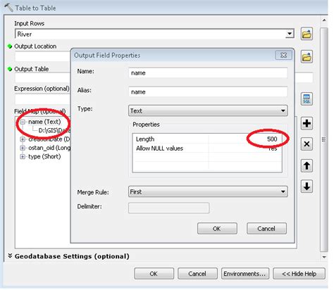 arcpy csv to arcgis table insufficient text field length