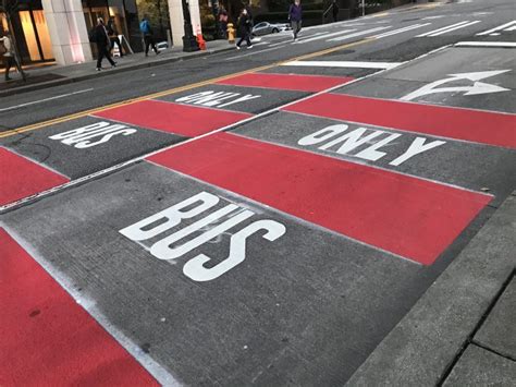 First Bus Lane And Queue Jump Coming To Olympia The Urbanist