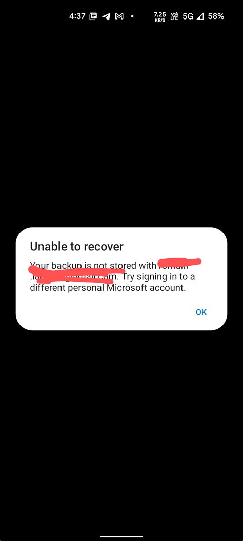 Impossible To Recover Account Microsoft Authenticator Microsoft Qanda